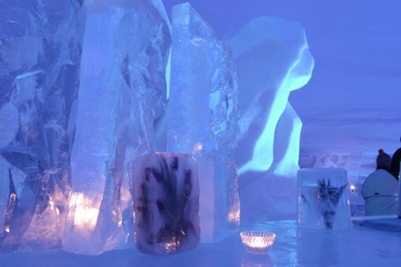 Ylläs: Snowmobile Tour to Arctic Snow Village & Snack - The Snowmobile Experience