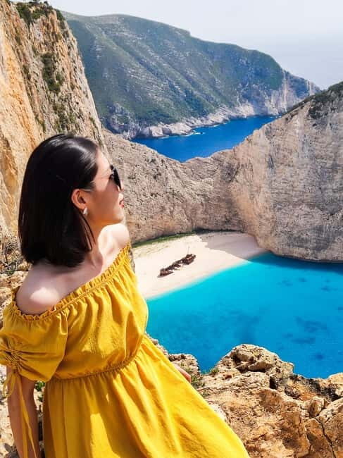 Zakinthos: Shipwreck Beach and Blue Caves Land and Sea Tour - Key Points