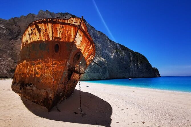 Zakynthos Early Morning Small Group Tour Shipwreck & Blue Caves - Key Points