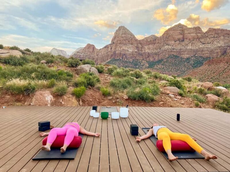 Zion National Park: Cosmic Flow Yoga and Sound Healing - What is Cosmic Flow Yoga and Sound Healing?