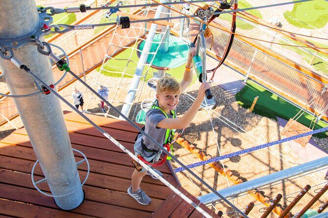 Zipline and Adventure Tower at Ryze Adventure in Missouri - Key Points