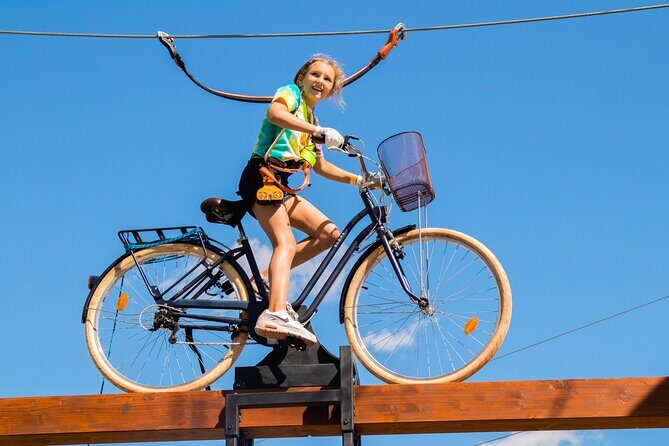 Zipline and Adventure Tower at Ryze Adventure in Missouri - Group Size and Duration