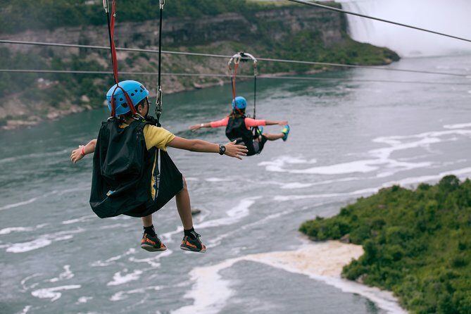 Zipline To The Falls in Niagara Falls, Canada - What To Expect on the Zipline