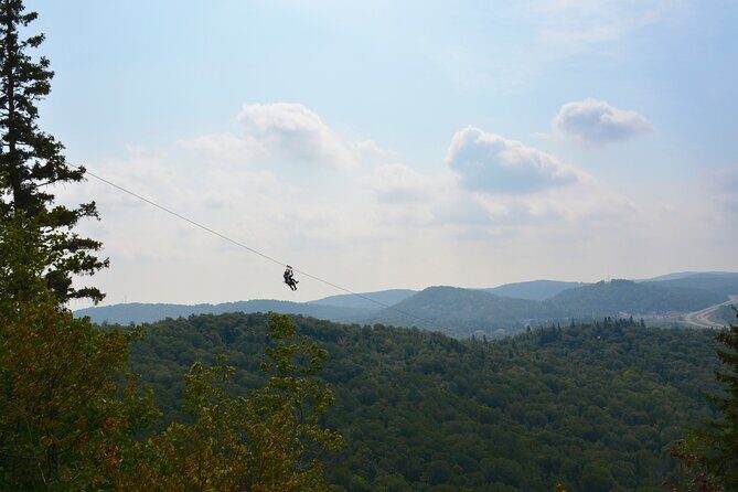 Ziplines over Laurentian Mountains at Mont-Catherine - Additional Notes