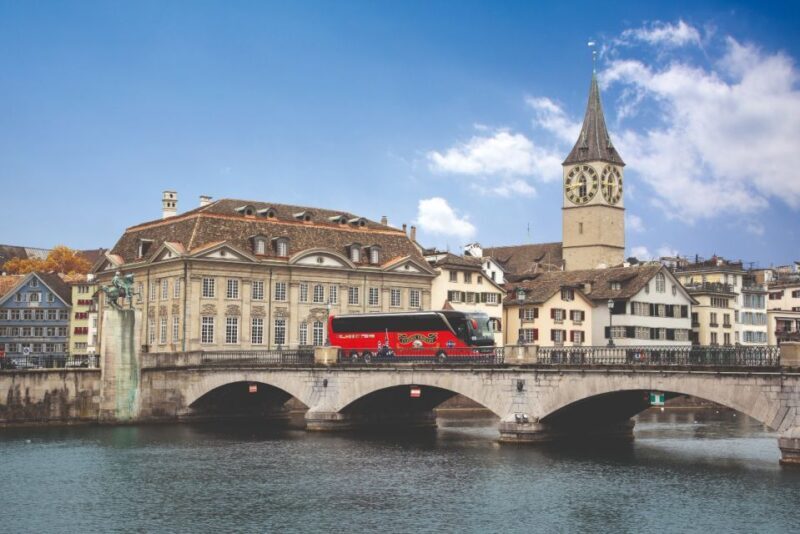 Zurich: City Top Attractions Tour by Bus with Audio Guide - Key Points