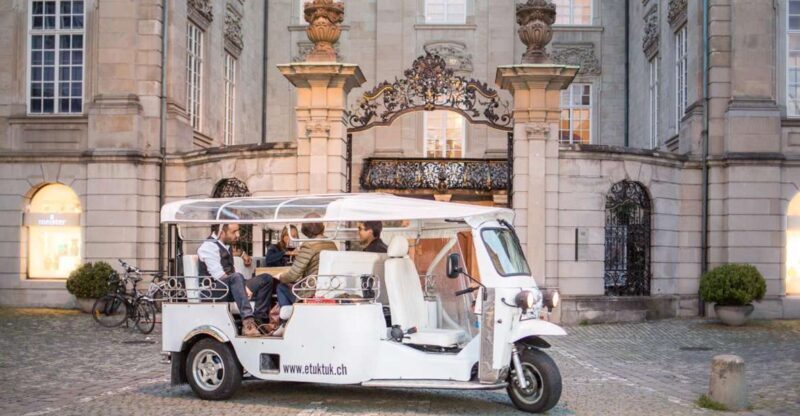 Zurich: Hot Stone Barbecue eTukTuk City Tour - How the Tour Works